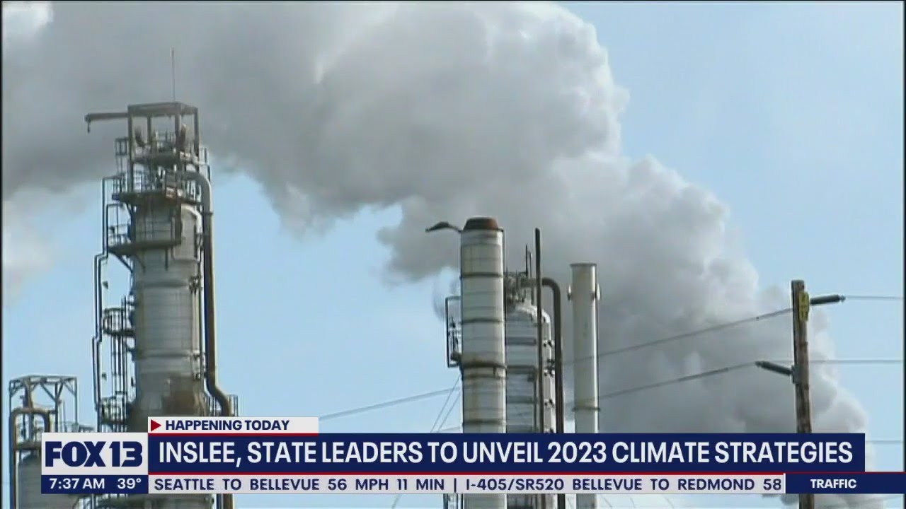 Inslee, state leaders to unveil 2023 climate strategies | FOX 13 Seattle