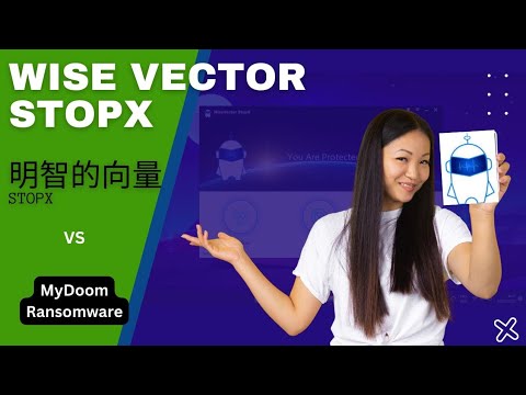 WiseVector StopX vs MyDoom Ransomware