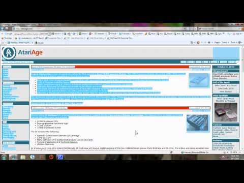 Tutorial: How to get Atari 2600 Emulations and ROMs