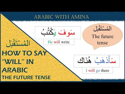 The Arabic Future Verb Tense Made Easy