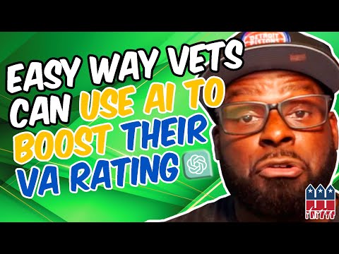 How Non-Tech Savvy Vets Can Use AI to Win Their VA Claim - Step by Step Guide to Beat the VA with AI