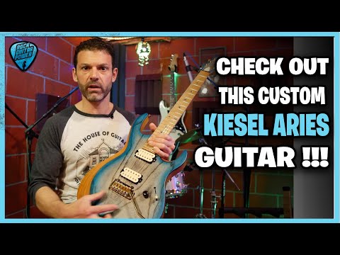 Kiesel Aeris Bolt-on 2022 Translucent Aqua Antique Ash | Reverb