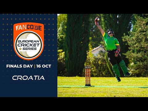🔴 FanCode European Cricket Series Croatia, Finals Day | T10 Live Cricket