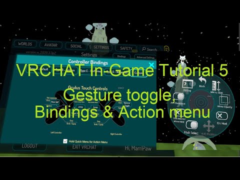 Steam Community :: Video :: VRCHAT In-Game Tutorial 5 - Gesture toggle ...
