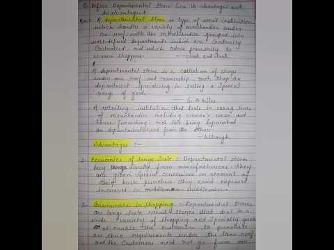 Define Departmental Store. Give its advantages and disadvantages#shorts#ytshorts#departmentalstore