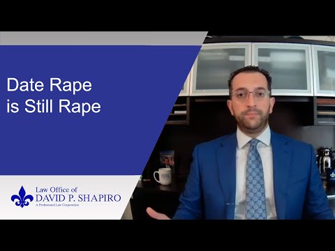 Date Rape & PC 261 Charges in California