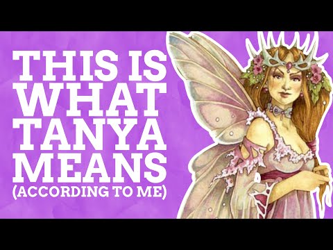 I’m Giving Tanya An Adorable Meaning