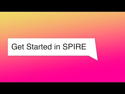How To: Get Started in SPIRE at UMass Amherst