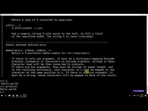Learning Python 001: Hello World