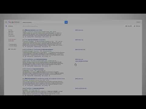 Using Google Scholar like a pro