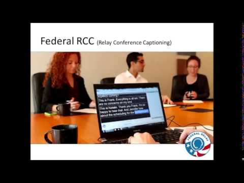 WEBINAR: Federal Relay Services and Solutions for Functional Equivalency in the Workplace