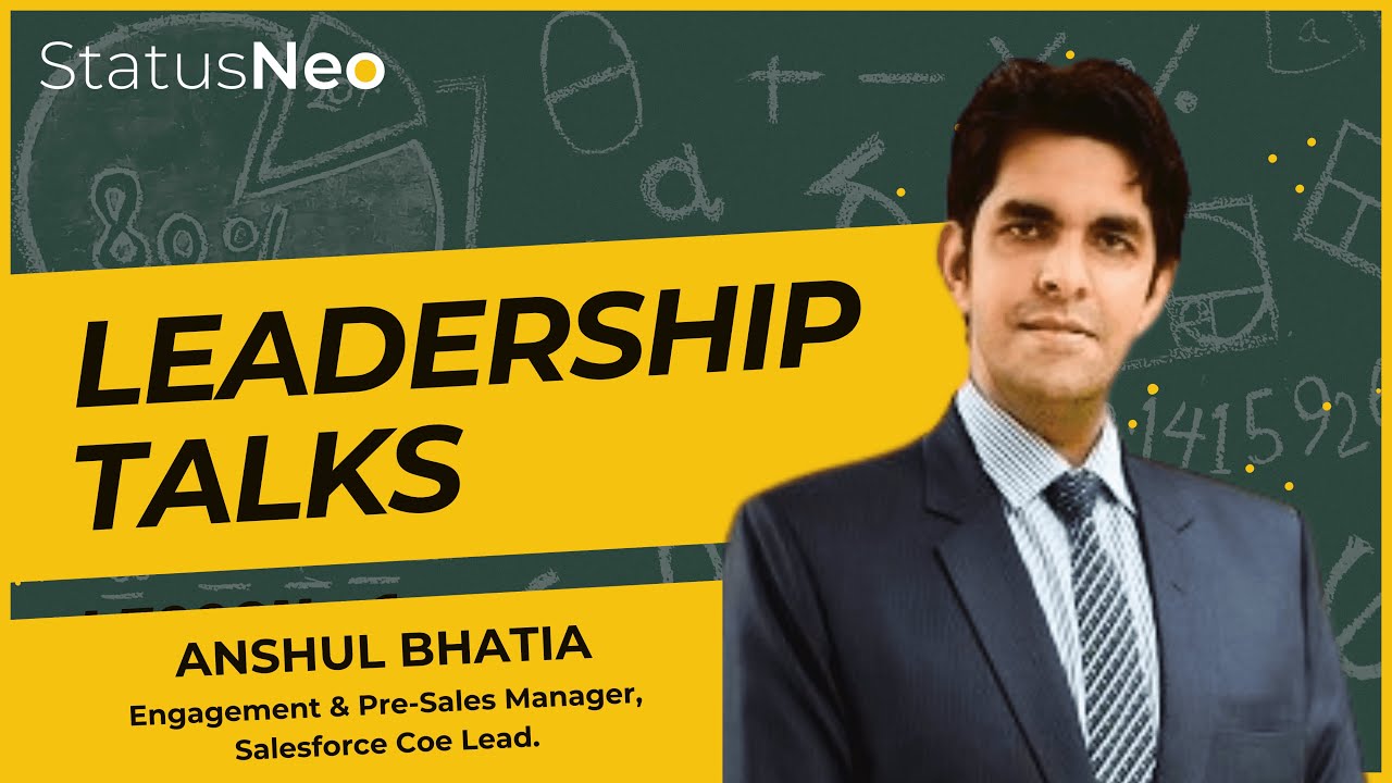 Inside StatusNeo: Anshul's Dynamic Journey in Salesforce CRM Innovation