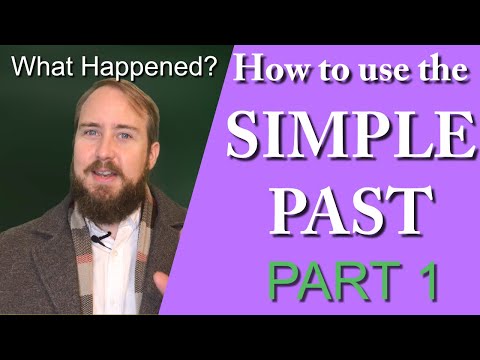 Understanding the Simple Past Tense | Part 1: What Happened? | Understanding Verb Tenses