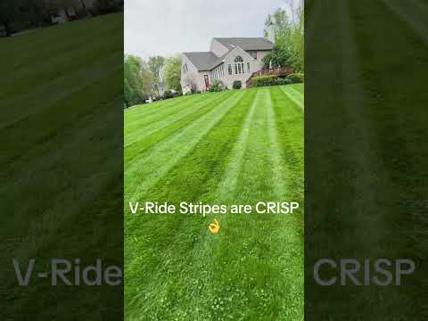 Scag V-Ride Stripes Are Second To NONE! #tiktok