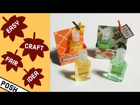 MAKE MINI HAND SANITIZER BOTTLE HOLDERS/ Easy DIY⭐️GREAT TEACHER’S GIFT⭐️ Awesome Craft Fair Idea
