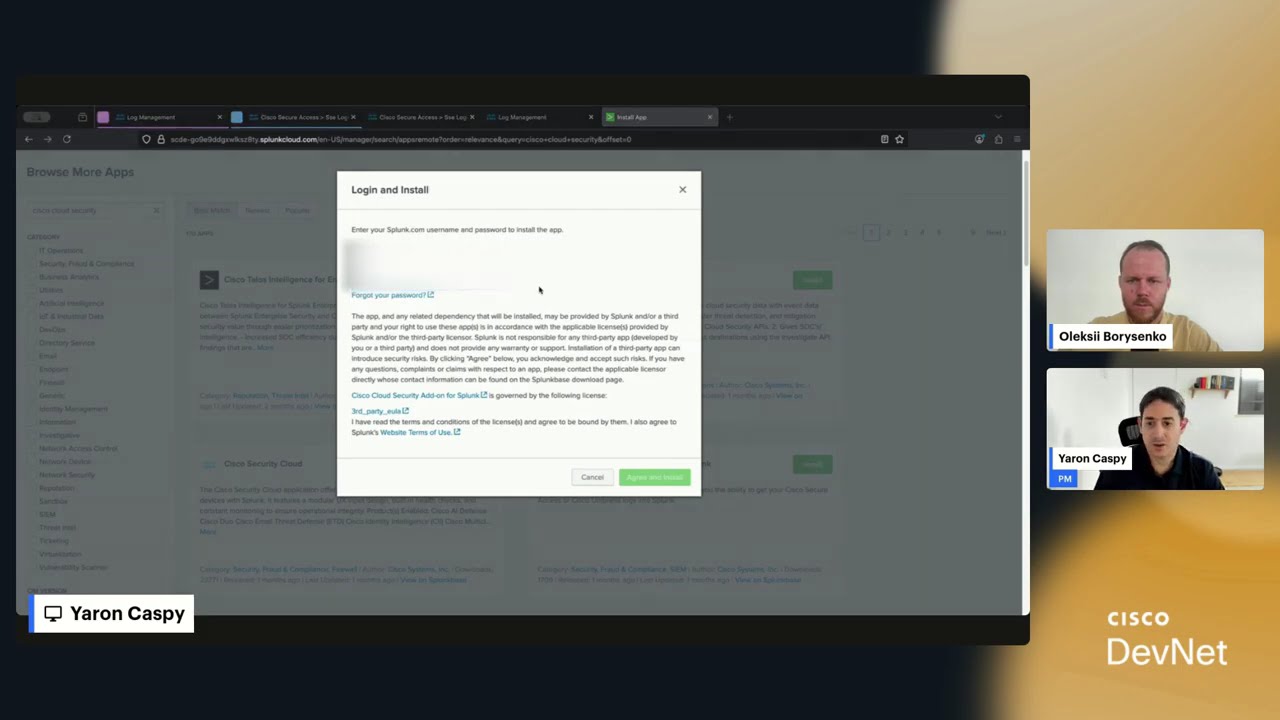 Exploring Cisco Cloud Security Add-On for Splunk