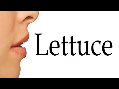 How to Pronounce Lettuce Correctly