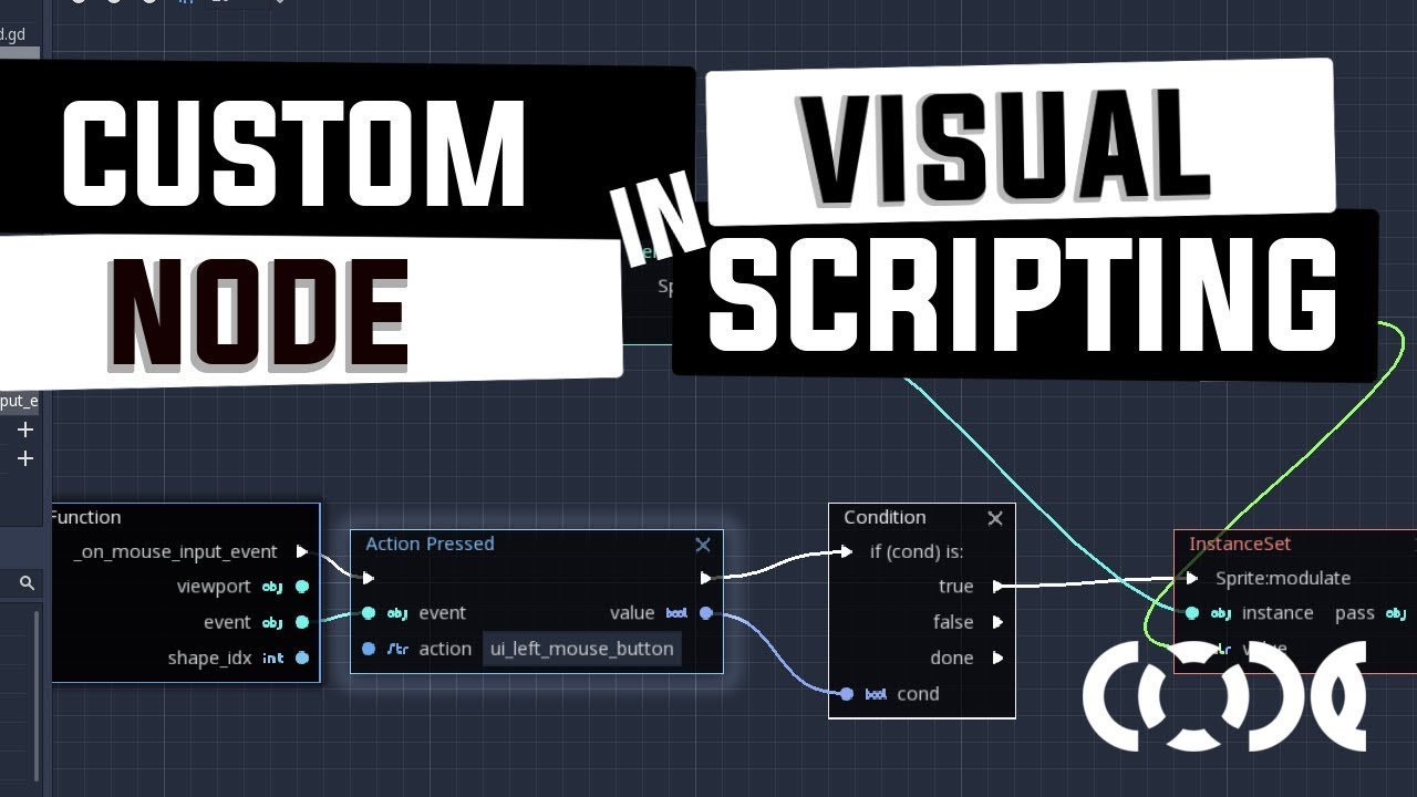 Godot Visual Scripting Tutorial Basic Custom Node