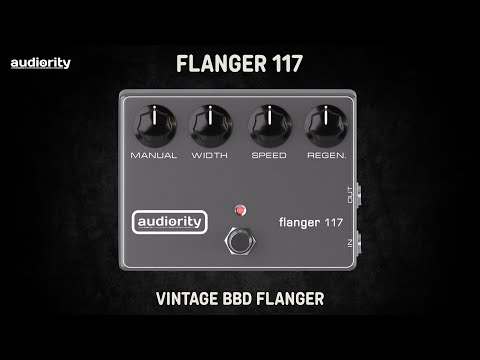 Audiority Flanger 117 - Vintage Flanger Pedal Plugin (AAX, AU, CLAP ...