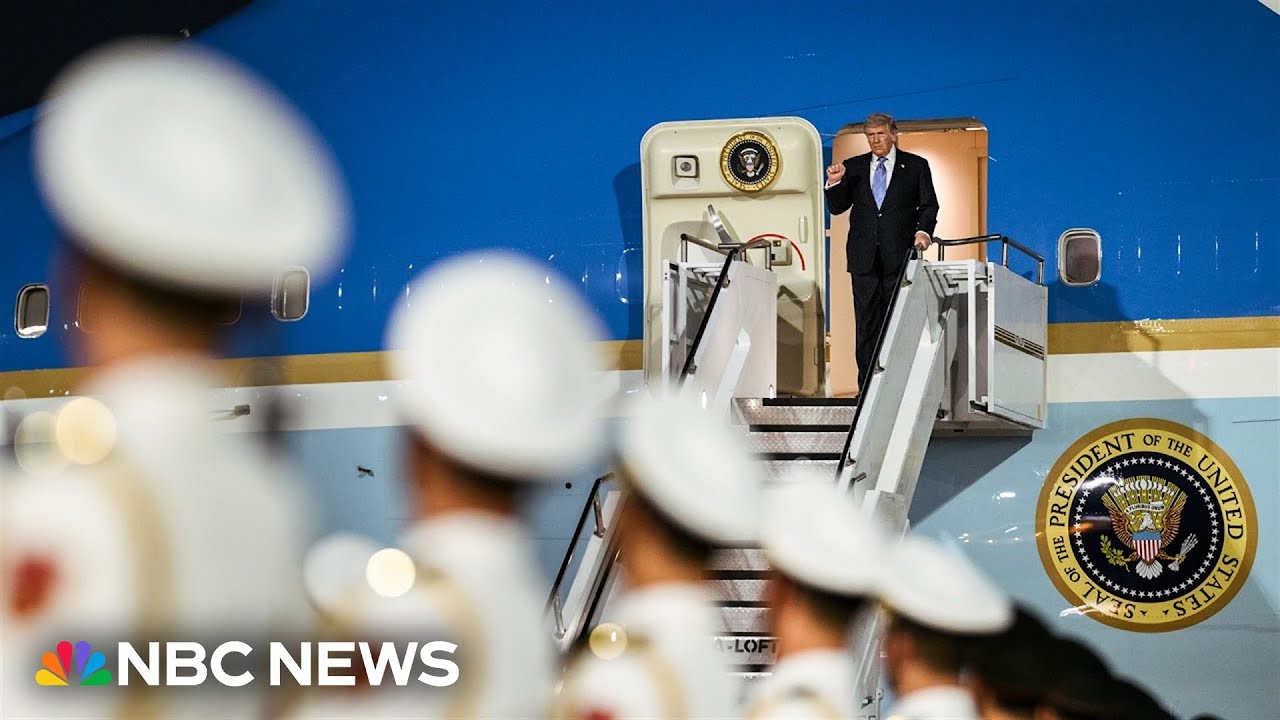 LIVE: Trump begins China summit with Xi Jinping meeting | NBC News