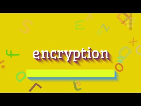 ENCRYPTION - HOW TO PRONOUNCE IT? #encryption