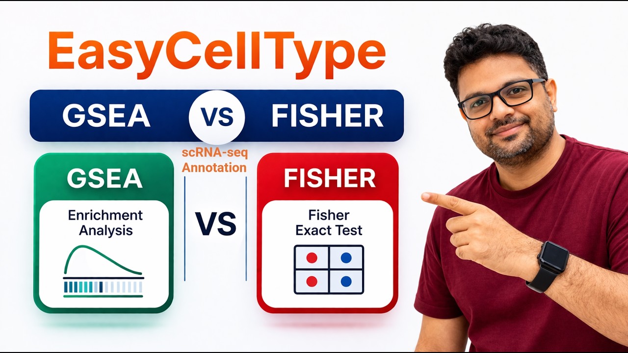 EasyCellType Explained | Enrichment-Based Cell Type Annotation (GSEA + Fisher Test)