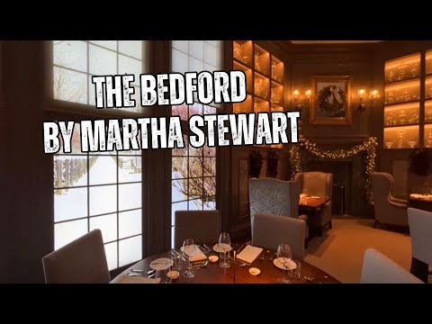 Based On Martha Stewart's 1925 Farmhouse The Bedford Restaurant inside Paris Hotel Las Vegas