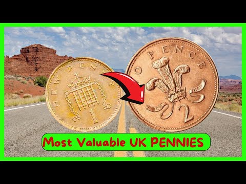 1987 UK One Penny & Two Pence Coins ! Hidden Treasures or Common Finds,