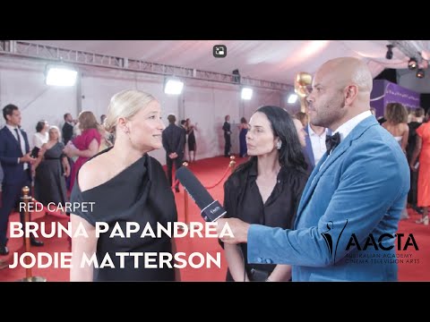Bruna Papandrea and Jodie Matterson on the Red Carpet | 2024 AACTA Awards