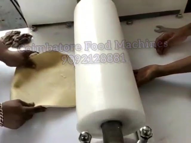Papad Making Machine - Appalam Sheeting Machine Manufacturer from ...