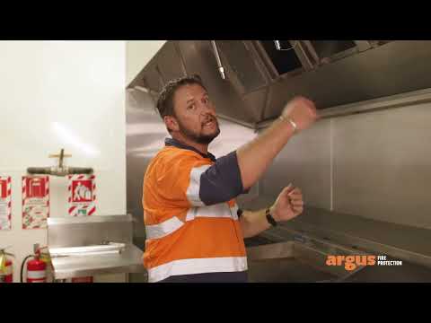 Kitchen Hood Suppression System Maintenance Explainer Video (Argus Fire)