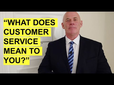 "WHAT DOES CUSTOMER SERVICE MEAN TO YOU?" Interview Questions and TOP-SCORING Answer!