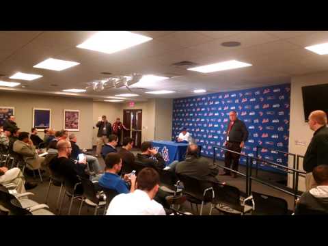 Mets manager Terry Collins on ending the 2015 season