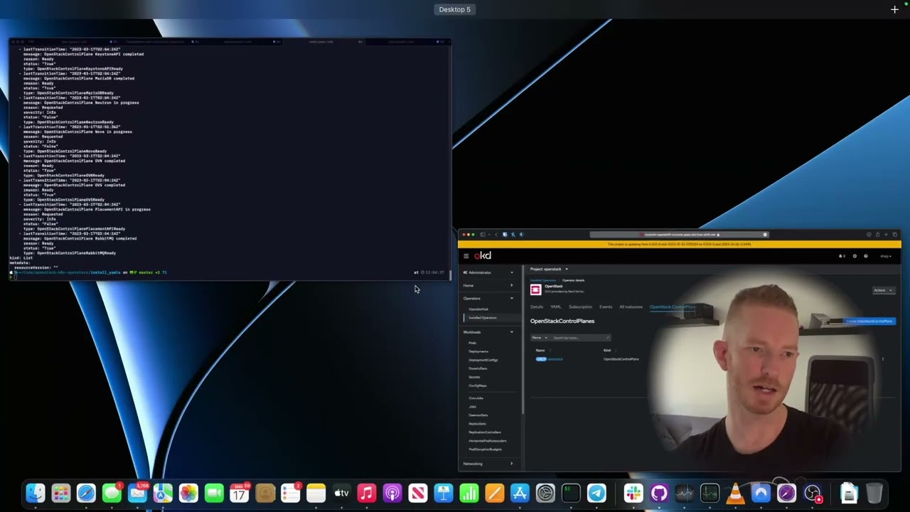 OpenStack Control Plane on OKD