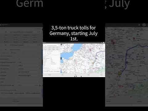 Truck Toll in Germany (from 3.5 to 7.5 tons) - Updated July 2024 Toll Calculator - #IMPARGO