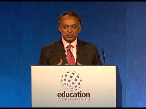 Ramji Raghavan talks at the Education World Forum, London
