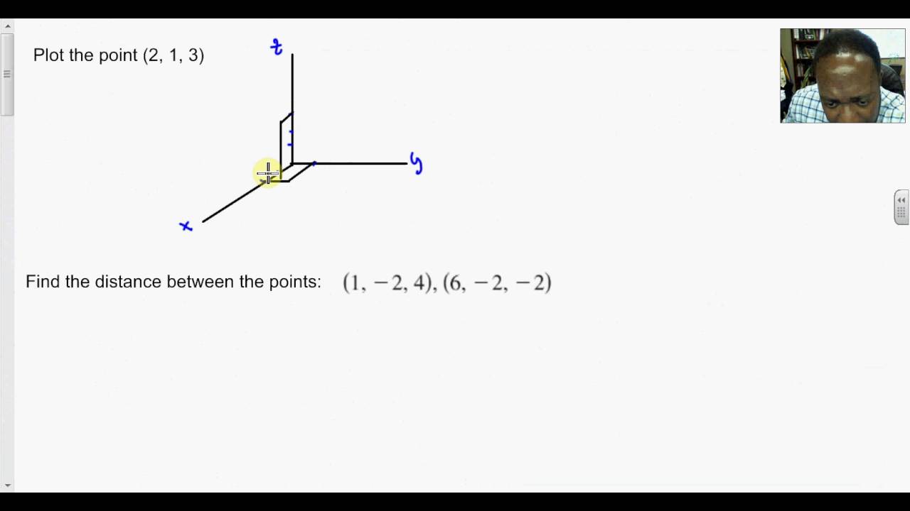 11 2 Space Coordinates and Vectors in Space