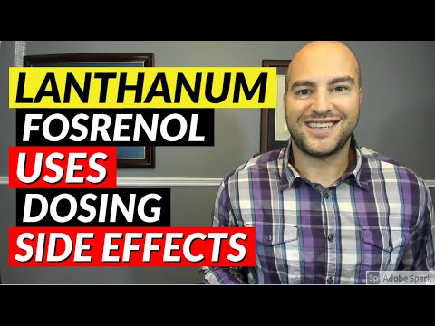 Lanthanum Carbonate (Fosrenol) - Pharmacist Review - Uses, Dosing, Side Effects