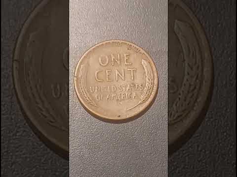 1952 LINCOLN WHEAT PENNY US #coin #money #collection #shorts