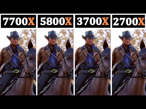 RTX 4090 | Ryzen 7 2700X vs 3700X vs 5800X vs 7700X | 12 Games Tested |