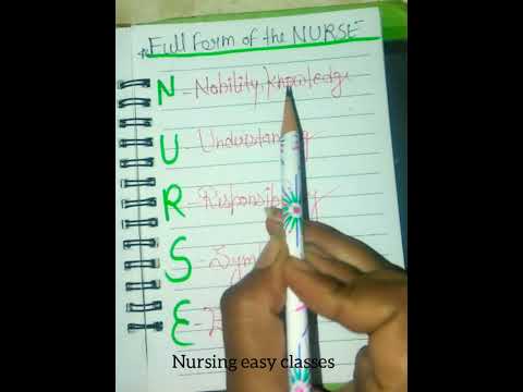 nurse full form //nurse word meaning//nurse