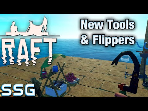 Steam Community :: Video :: RAFT New Tools & Flippers Ep5 SeeShellGaming