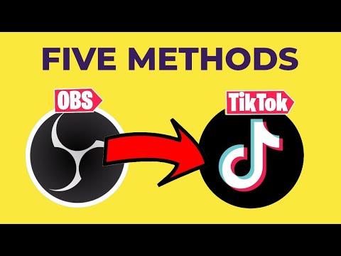 5 Ways To Stream On TikTok LIVE With OBS In 2025