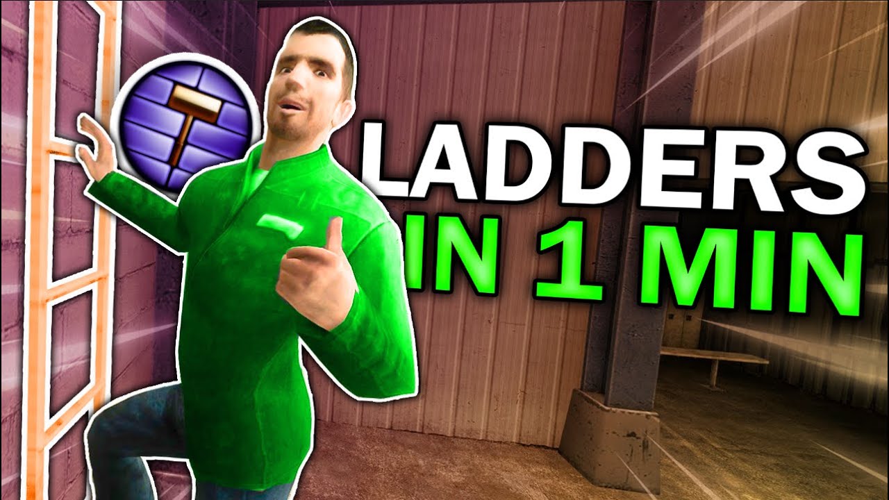 LADDERS In The Source Engine In 1 MINUTE