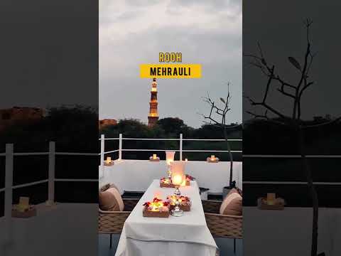 Candle Light Dinner in Delhi | Romantic Cafes in Delhi #Delhi #Romantic #ValentinesDay