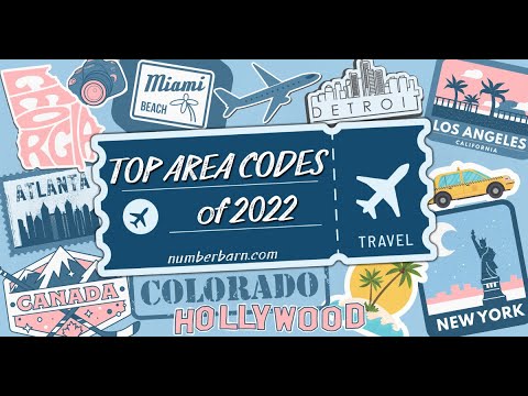 Hottest Area Codes of 2022