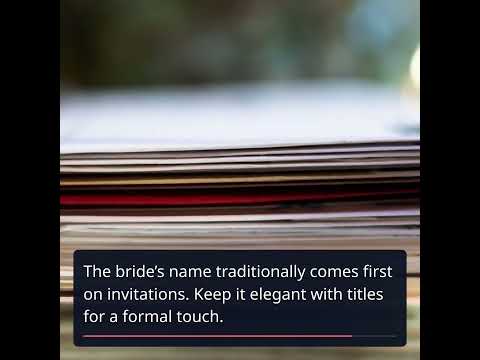 Mastering Wedding Invitation Etiquette: A Comprehensive Guide