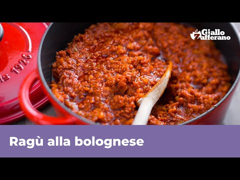 RAGÙ ALLA BOLOGNESE-ORIGINAL RECIPE for lasagna and tagliatelle