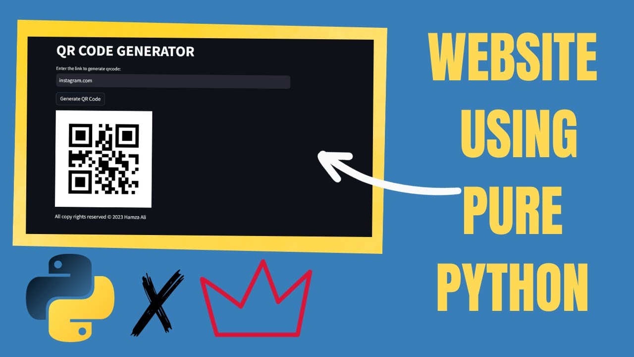 Build a website in just 17 lines of code using python & streamlit
