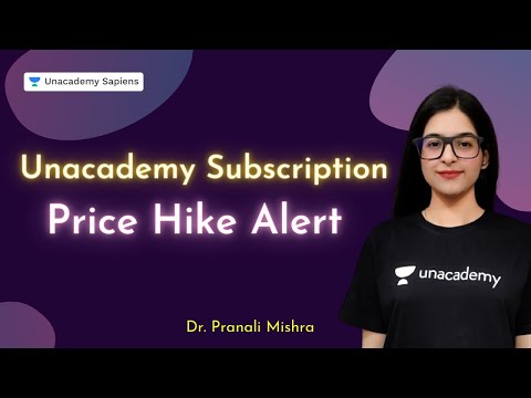 Price Hike Alert | Unacademy Subscription | NEET 2022 | Dr. Pranali Mishra